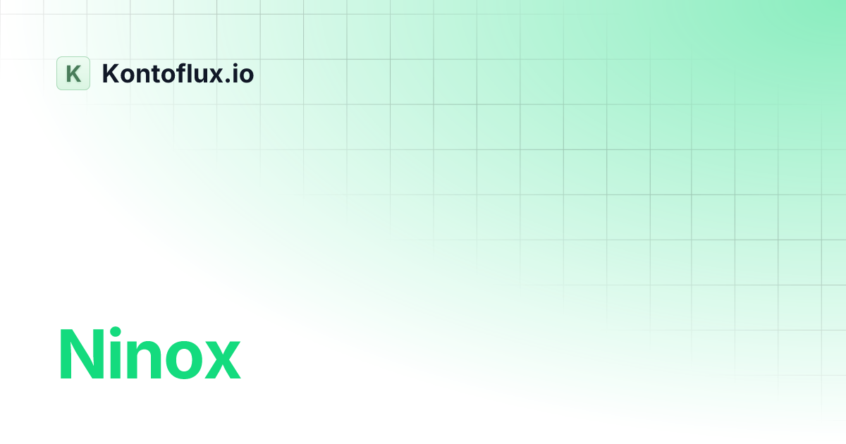 Ninox | Kontoflux.io